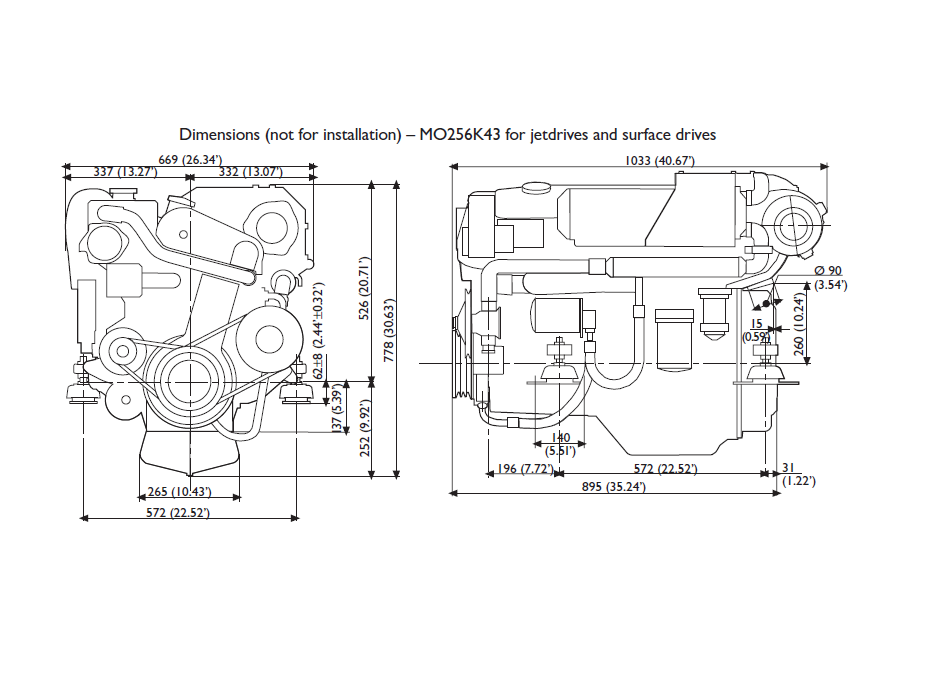Steyr M16 TCAM 250Pk Nieuw! Binnenboordmotor - AB Marine service
