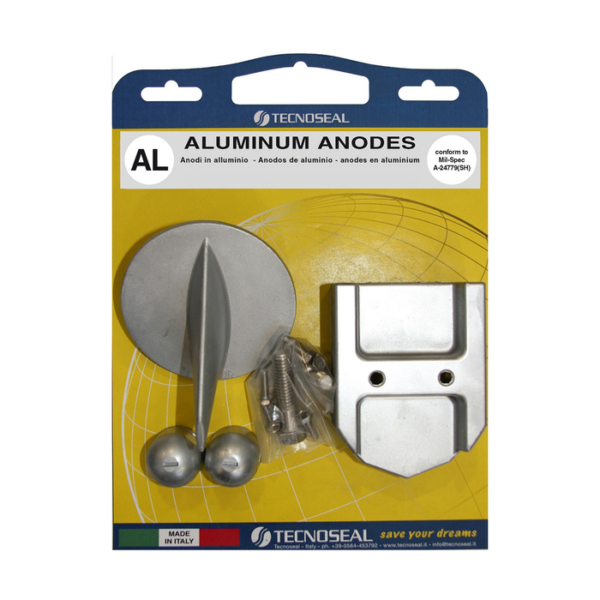 Mercury Anode kit voor Alpha one Generation one, Aluminium