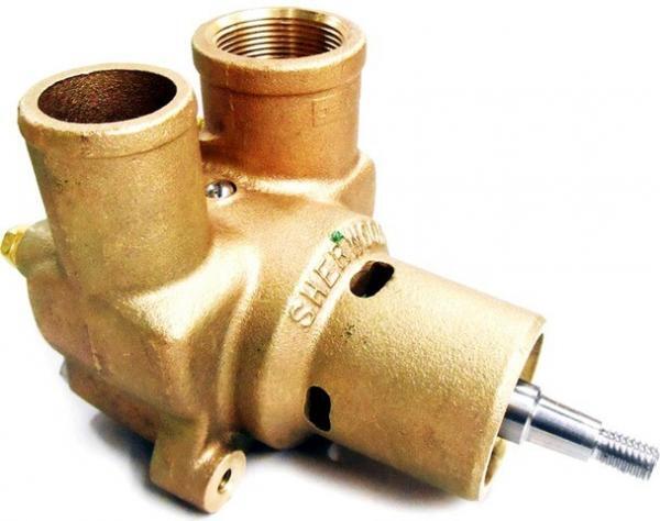 Impeller pump Caterpillar 3208 Cooling water pump - AB Marine service