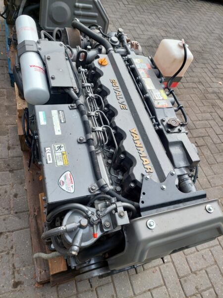 Yanmar 6LY3-STE (2x) 440hp with reverse gear complete set - AB Marine ...