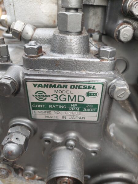 Yanmar 3GM-D 20hp Marine engine with reverse gear