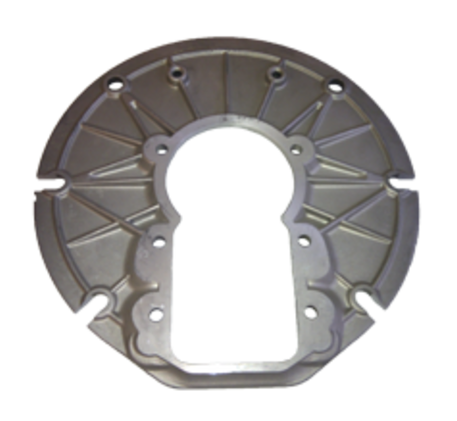 SAE7 mounting plate with keyhole 88 mm. - AB Marine service