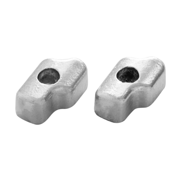 Flex-o-fold propeller prop side anodes Zinc