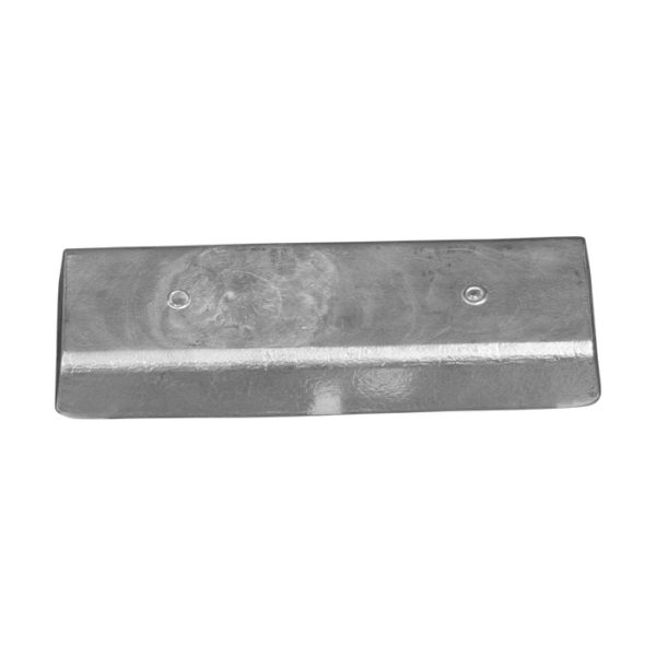 Bolt-on anode for Hull 490x48x20 without holes, Zinc - AB Marine service
