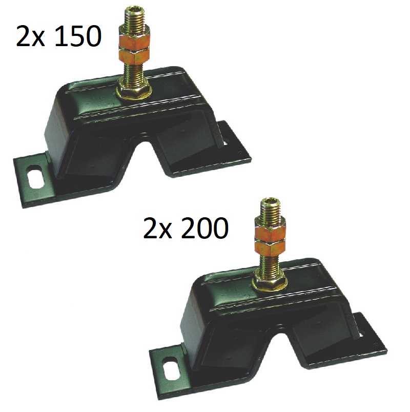 Engine mount set Yanmar 4JH2 series - AB Marine service