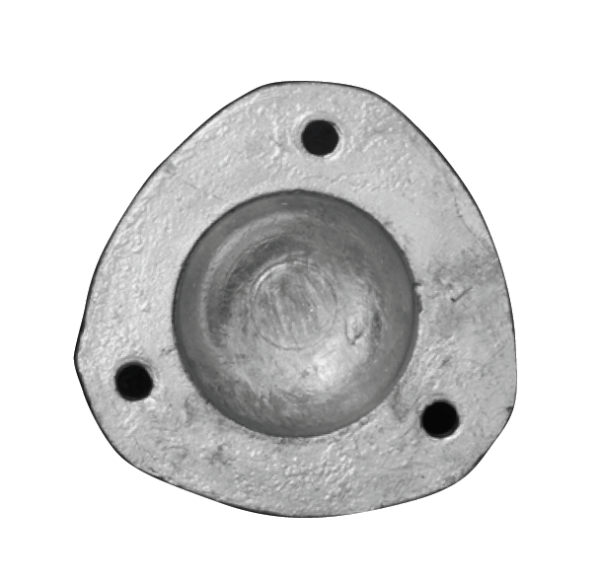 Max Prop - 3 gaten propeller anode Ø65 Zink - AB Marine Service