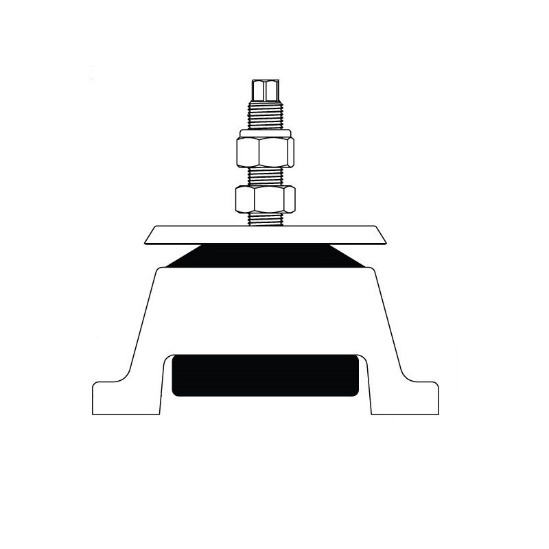 Schwingungsdämpfer 800-072 Yanmar Y150 - AB Marine Service