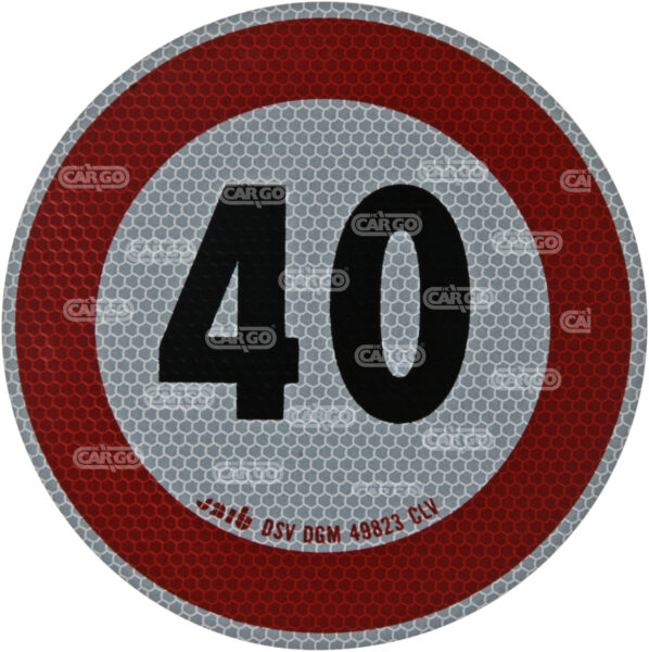 Max Speedsign 40 km - AB Marine service