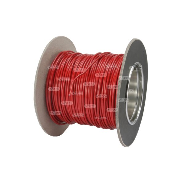 Draad Dunwandig 1.5 mm² rood (per 50 meter)