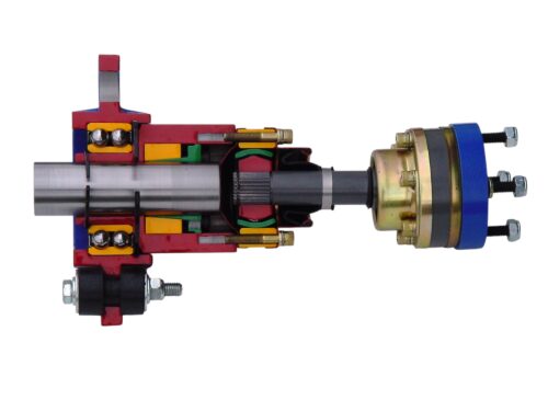 Python-Drive P30 complete homokinetic shaft 165mm