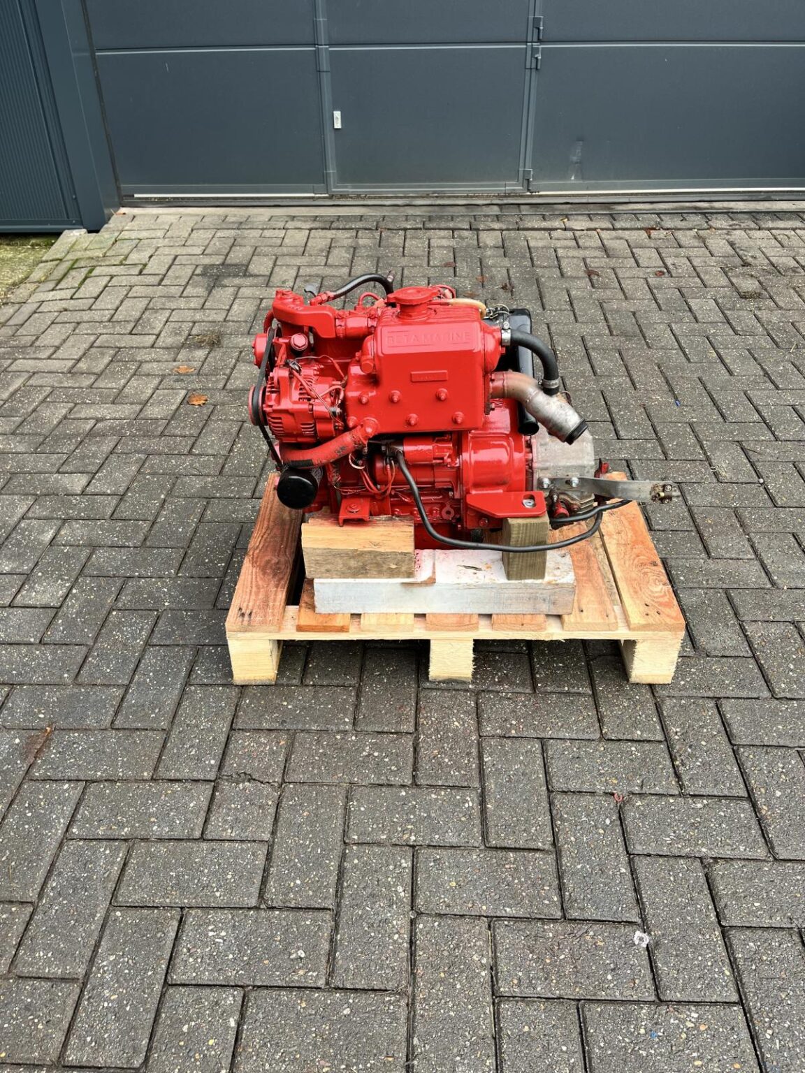 Beta Marine Kubota 20hp marine engine with reverse gear and heat exchanger