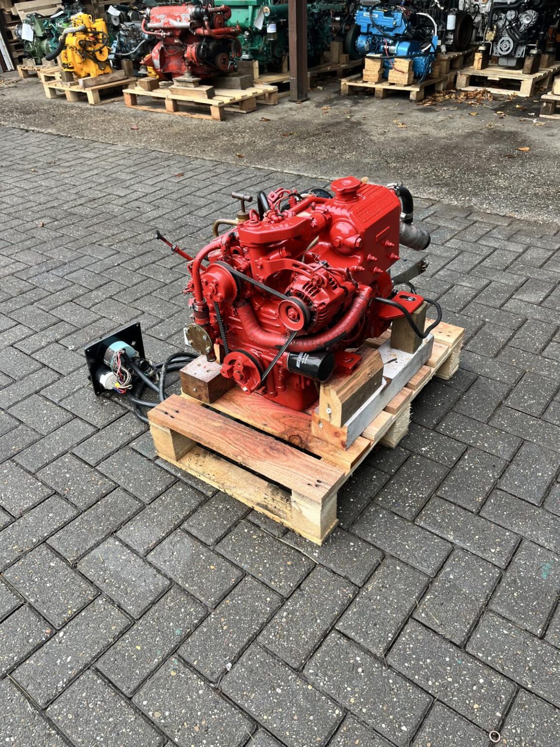 Beta Marine Kubota 20hp marine engine with reverse gear and heat exchanger