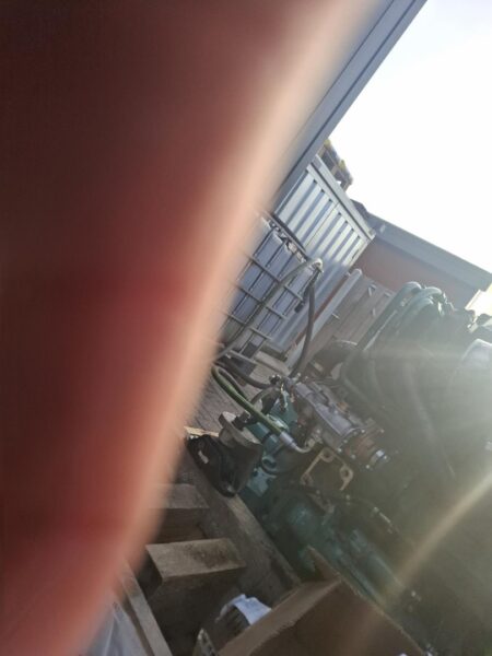 Volvo Penta D9-500 marine engine with gearbox