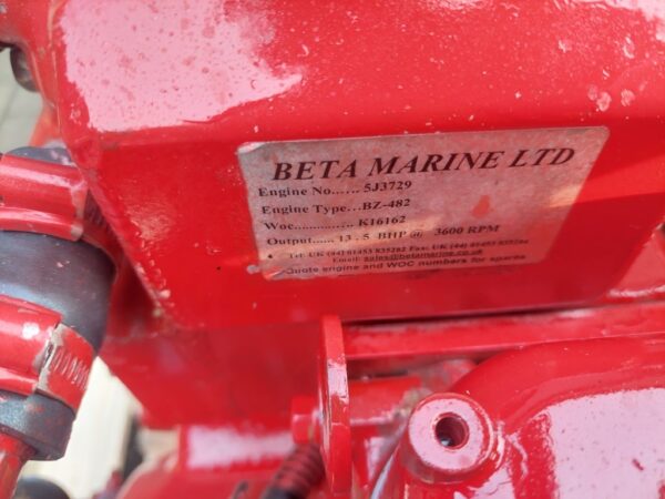 Beta Marine 14 (14hp) Marine engine with heat exchanger
