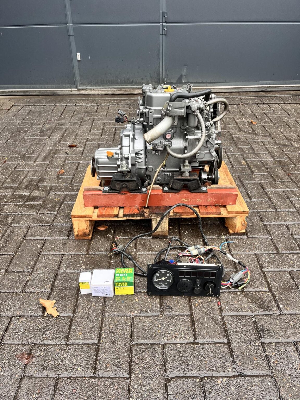 Yanmar 2GM20 18pk scheepsmotor met keerkoppeling