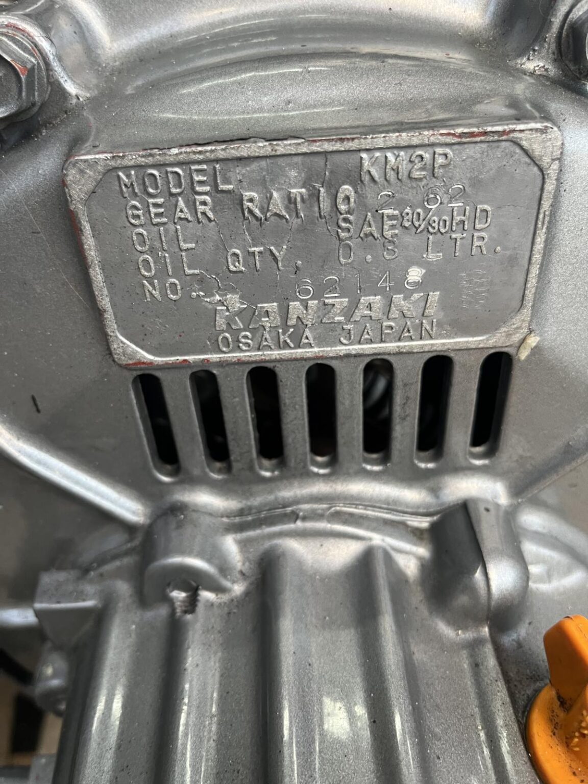 Yanmar 3GM30 27 HP marine engine with gearbox and dashboard, very nice ...