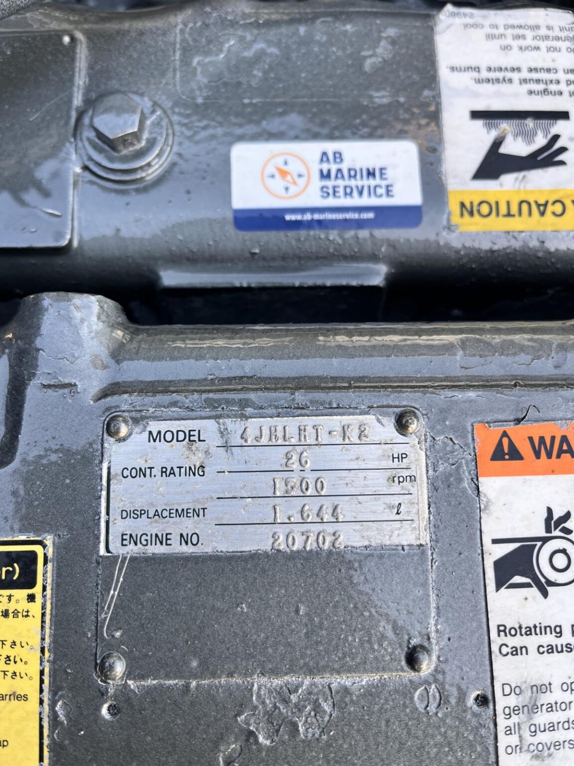 Yanmar 4JH LHT K2 Schiffsmotor