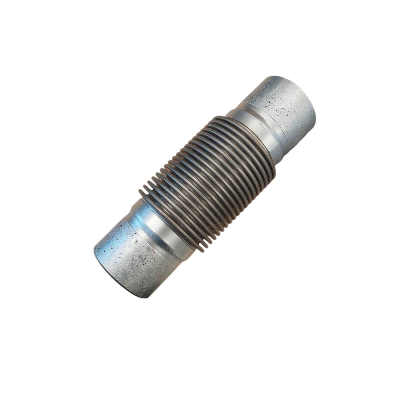 Stainless steel exhaust spring bellows 1.5” (48.30 mm) with welding ends