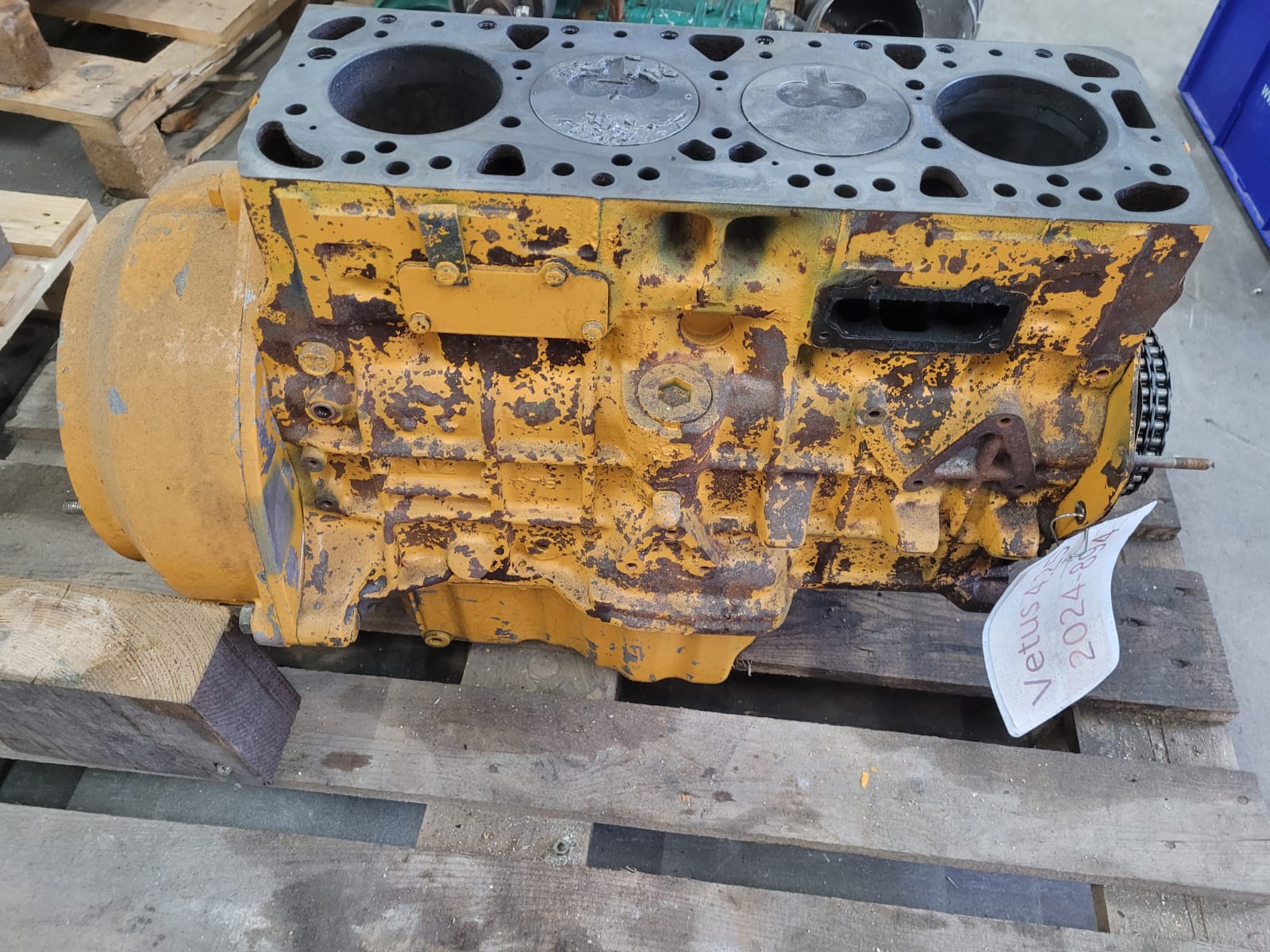 Vetus P4.25 Peugeot cylinder block rotating (piston damage)