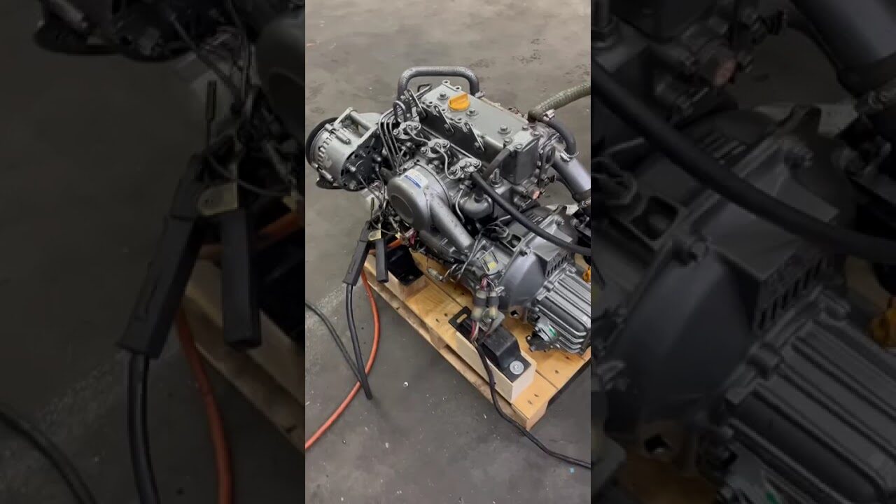 Yanmar 3GM30 27pk scheepsmotor compleet - AB Marine Service