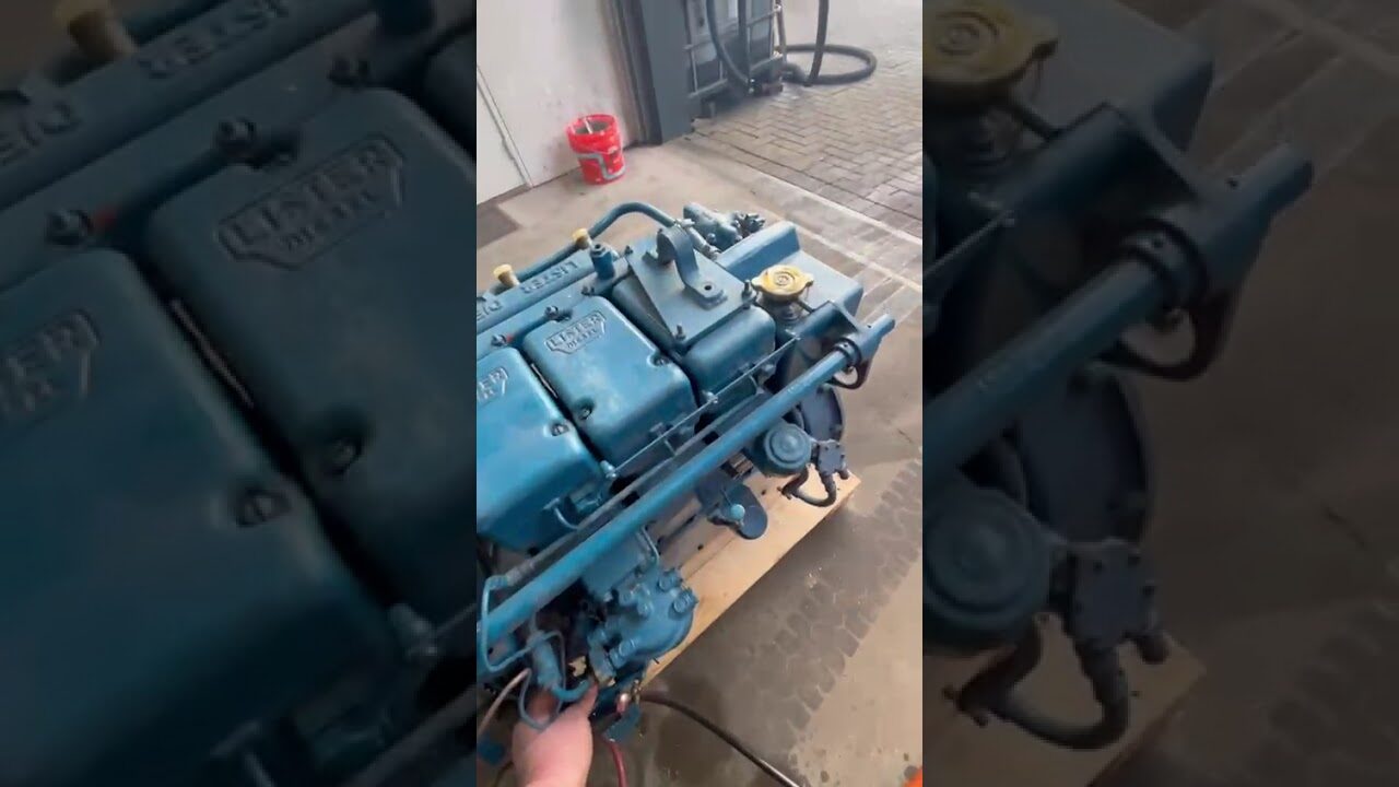 Lister 30pk STW3 scheepsmotor (kielkoeling)
