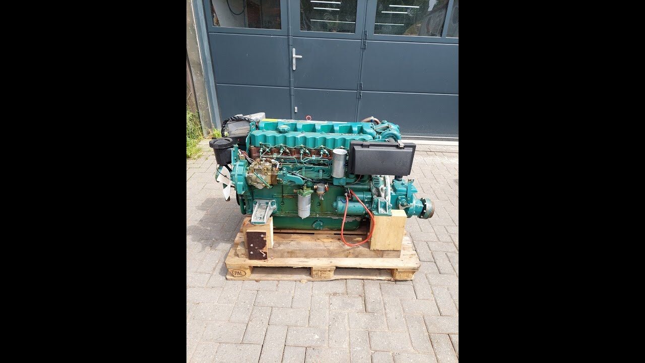 Volvo Penta TMD40a scheepsmotor met keerkoppeling (voor onderdelen ...
