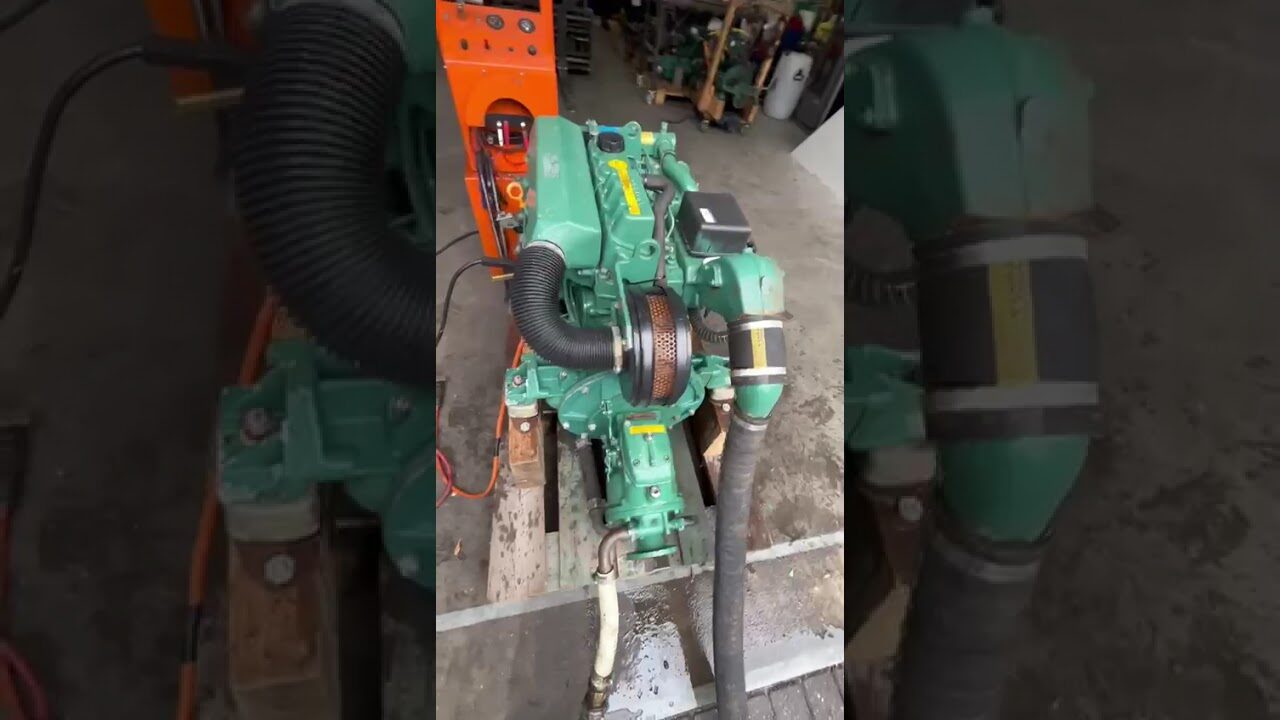 Volvo Penta MD31 62hp Marine engine with MS4B reverse gear