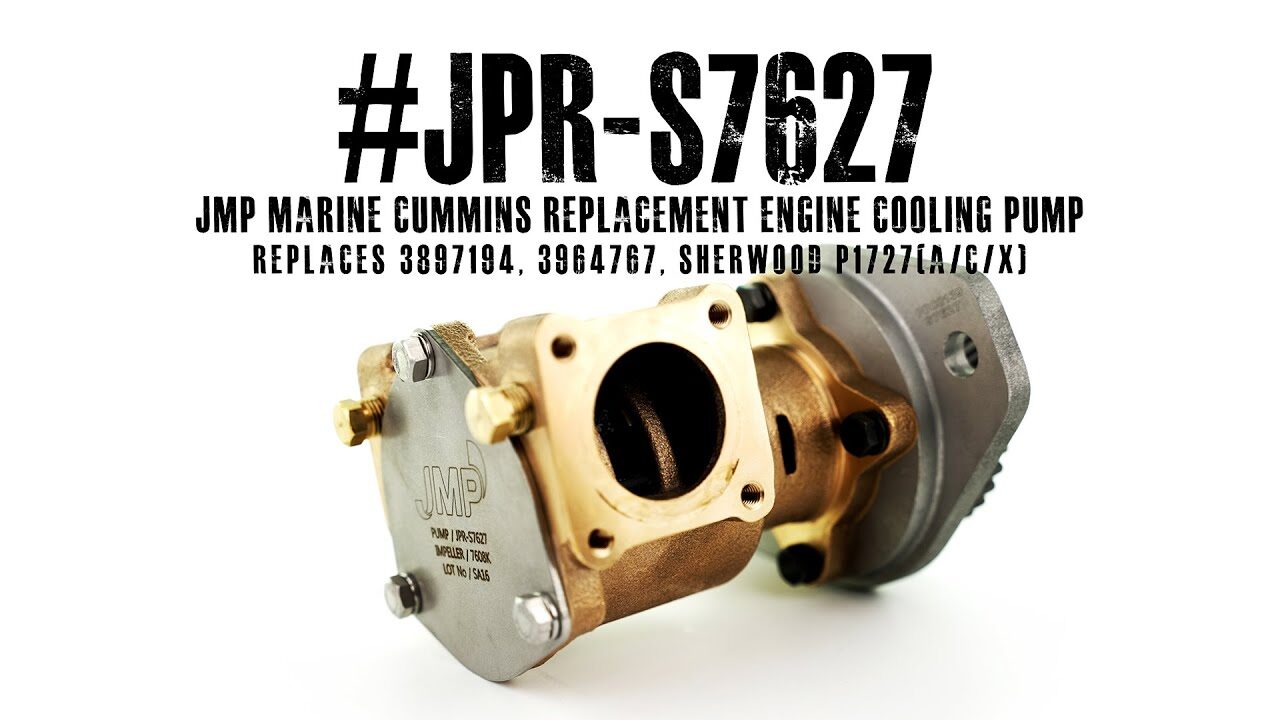 Impeller pump Cummins 6CTA Cooling water pump - AB Marine service